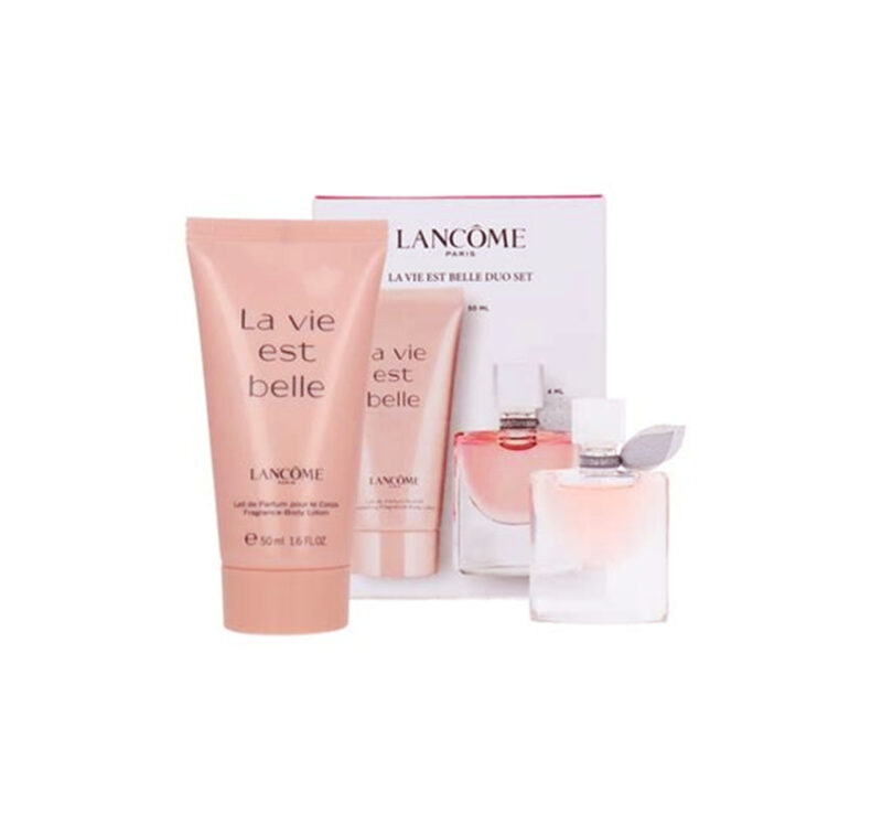 La Vie Est Belle Duo Set 4ml Mini and 50ml Body Lotion | Fragrancefind